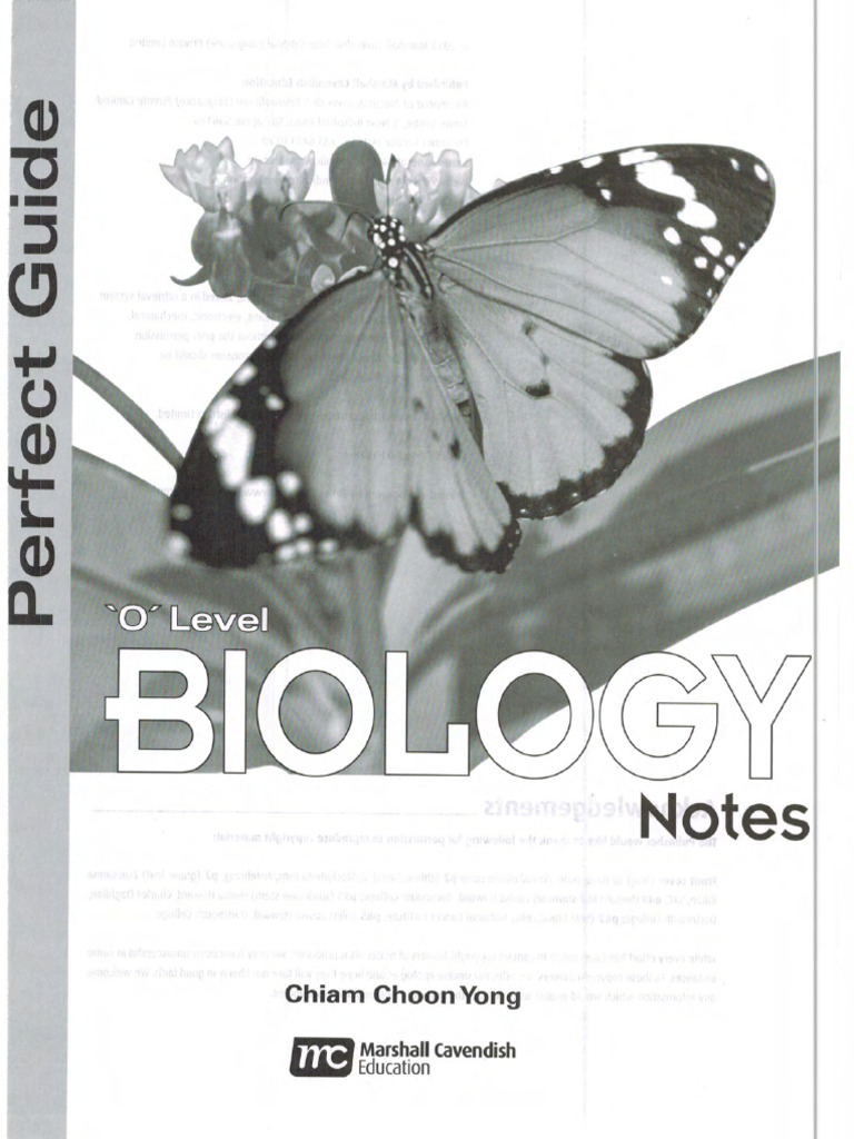 Perfect Guide O Level Pure Biology - DWS | PDF