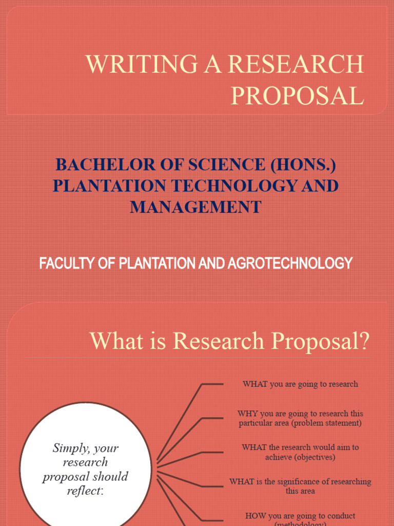 Writing A Research Proposal | PDF | Methodology | Hypothesis