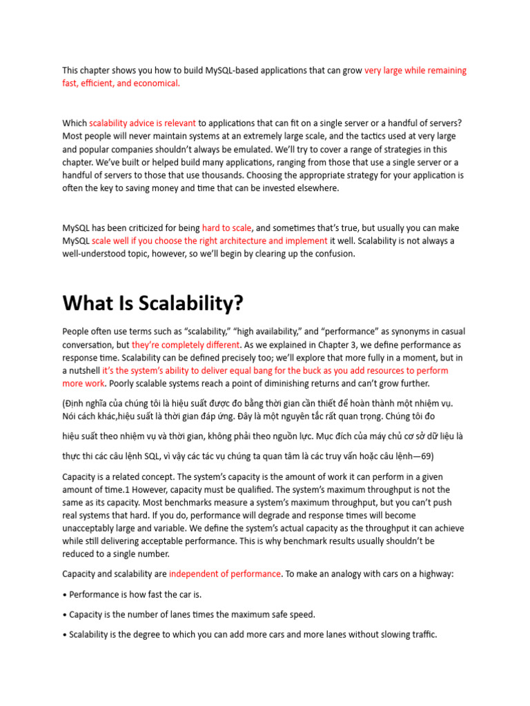 Scaling | PDF | Scalability | Computing