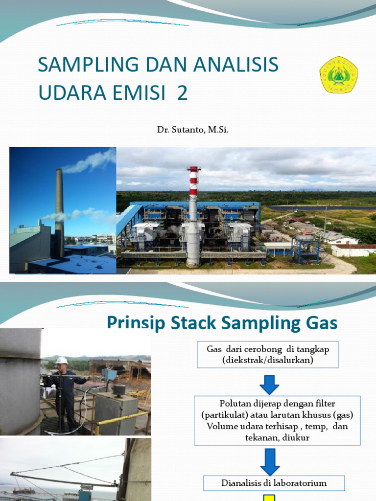 Sampling Udara Emisi 2 | PDF | Exhaust Gas | Mercury (Element)