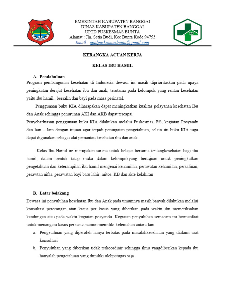 Kak Kelas Bumil | PDF