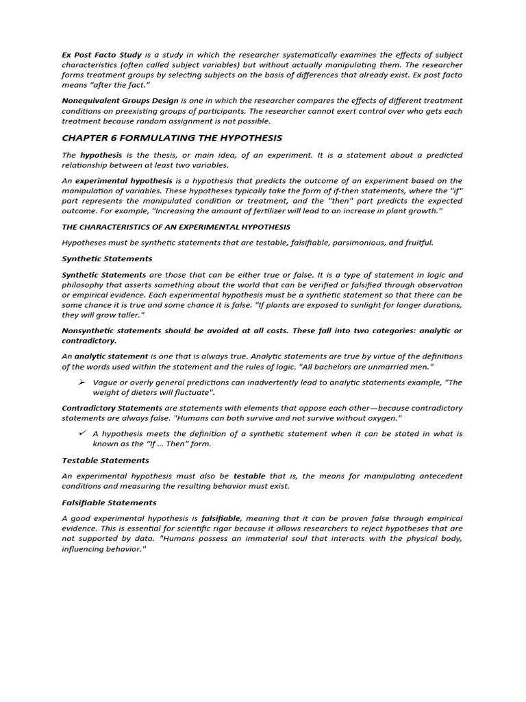 Semis 1 | Download Free PDF | Hypothesis | Falsifiability