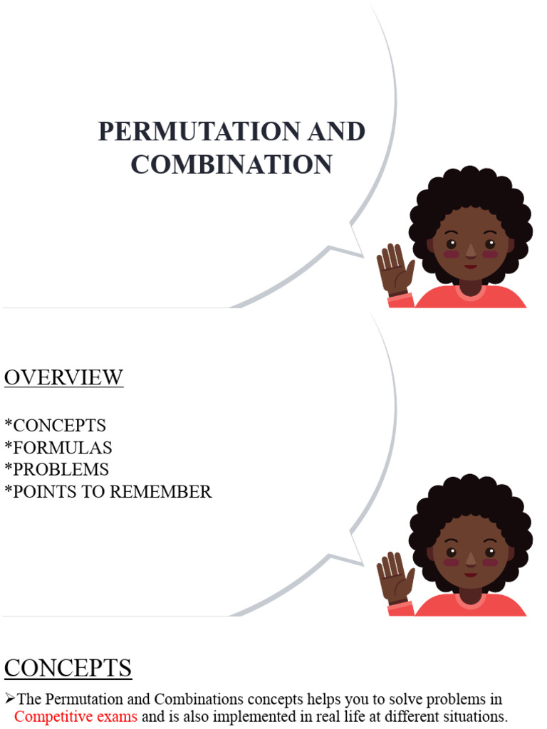 Permutation and Combination | PDF | Permutation | Vowel