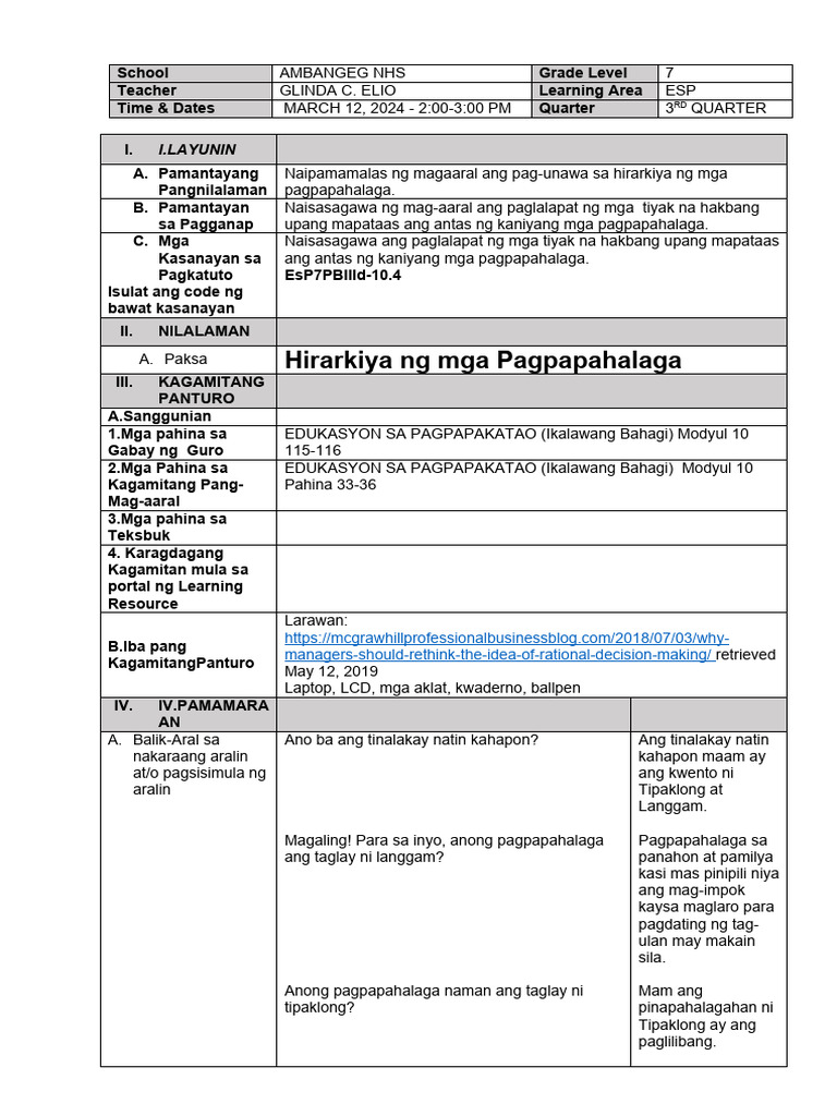 G7 10.4 - 1 EsP - Edited | PDF