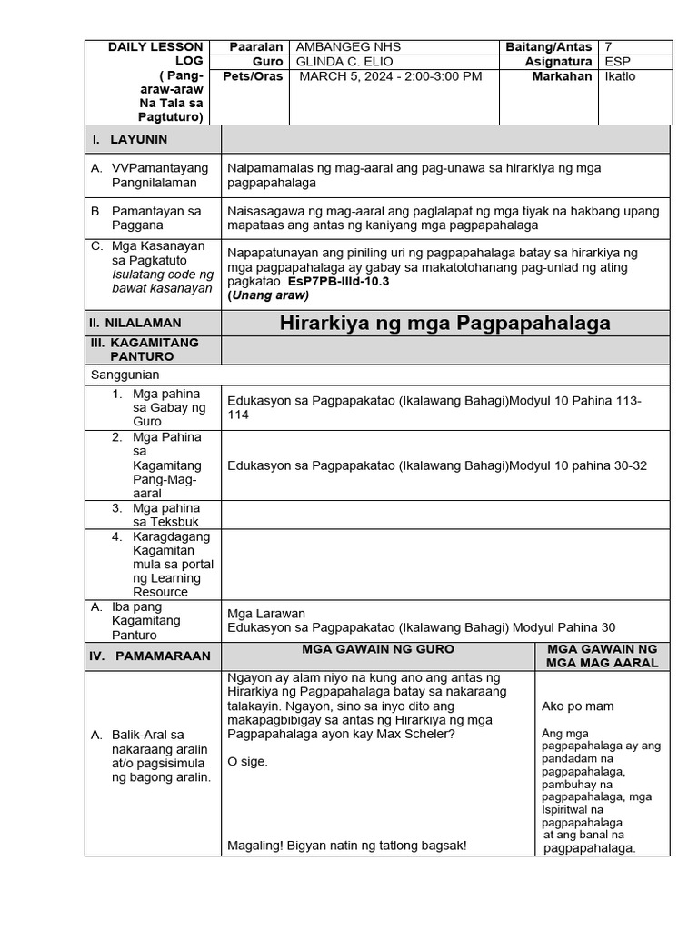 G7 10.3 - 1 EsP - Edited | PDF