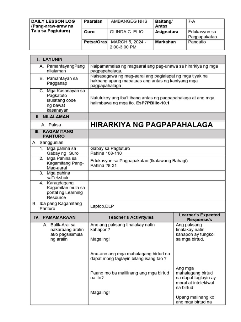 G7 10.1 EsP - Edited | PDF