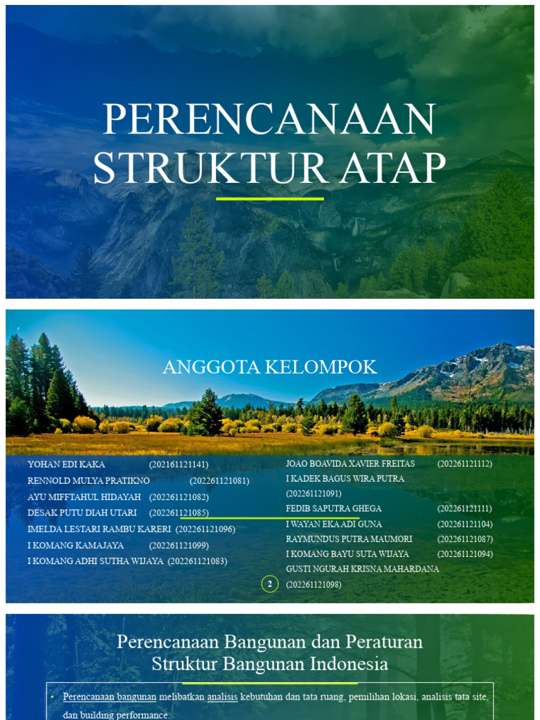 Perencanaan Struktur Atap C3 | PDF