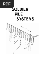 Soldier Pile Retaining Wall Design Guide | PDF | Deep Foundation ...