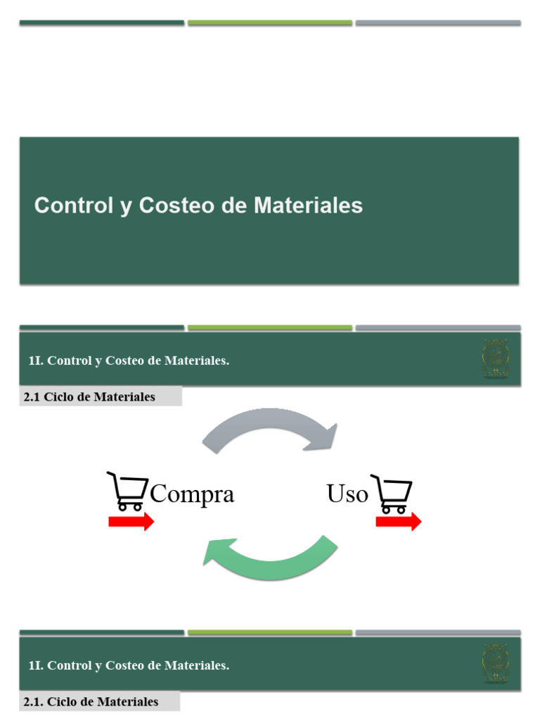 Materiales - Control y Costeo de Materiales | PDF | Business ...