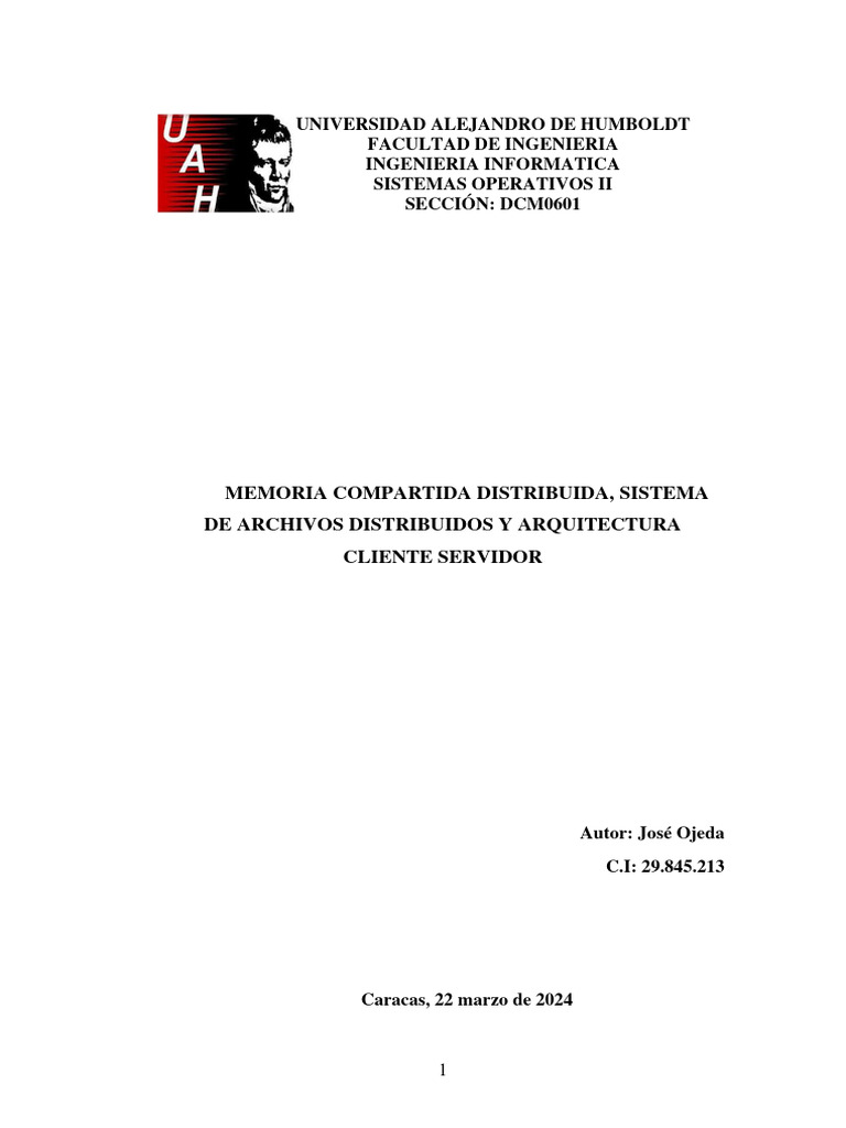 Sistemas Operativos 2 Pdf Servidor Computación Modelo Cliente Servidor