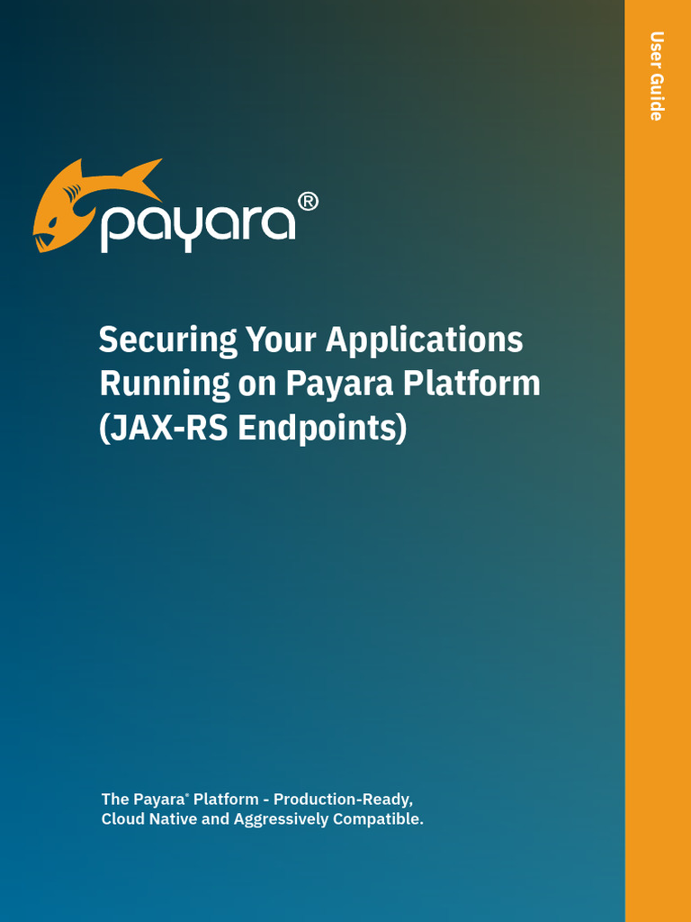 Securing Your Applications Running On Payara Platform (JAX-RS Endpoints ...