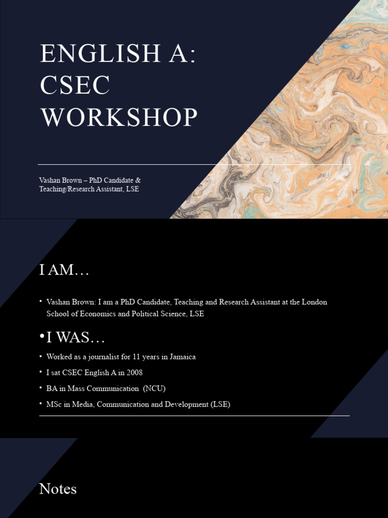 English A CSEC Argumentative - Persuasive Essay April 9 2024 | PDF ...