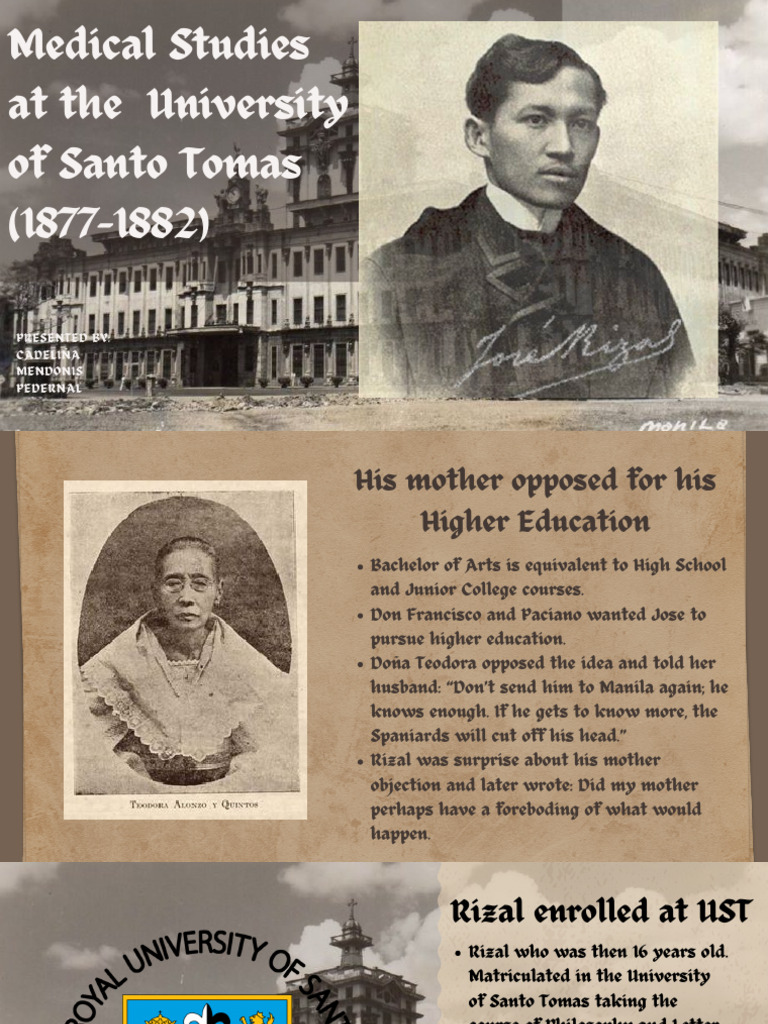 Dr. Jose Rizal in UST | PDF