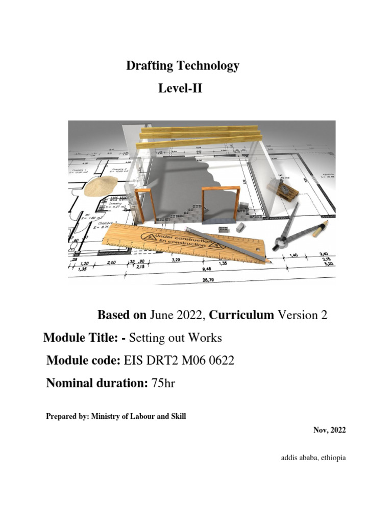 Setting Out Works M06 | PDF | Angle | Surveying