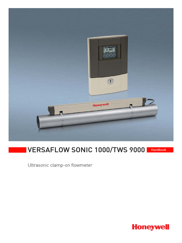 VersaFlow Ultrasonic - PM - 34VF2507 | PDF | Flow Measurement