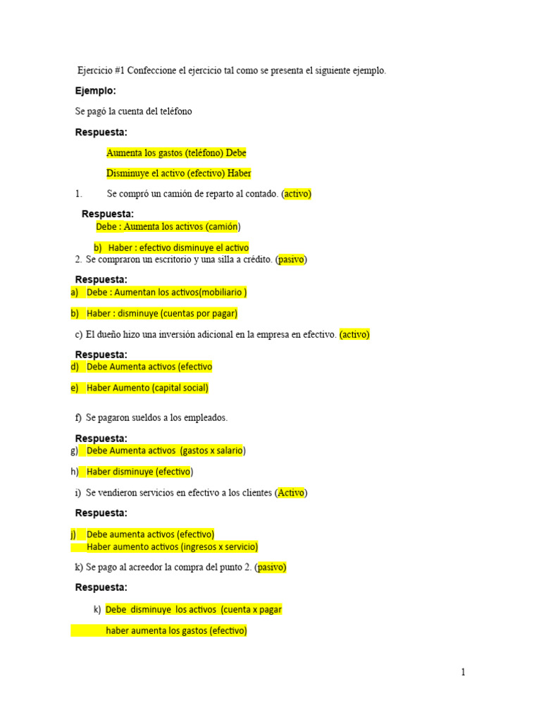 clasificacion de cuentas | PDF | Salario | Bancos