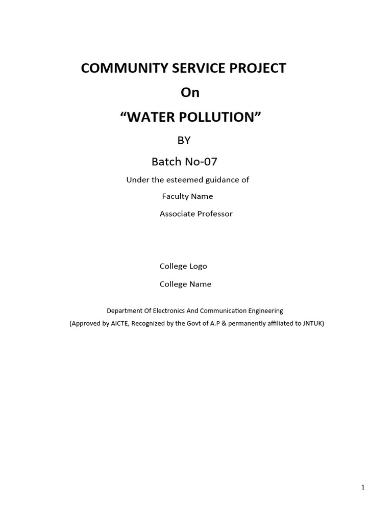 Csp Document Model | PDF | Water Pollution | Pollution