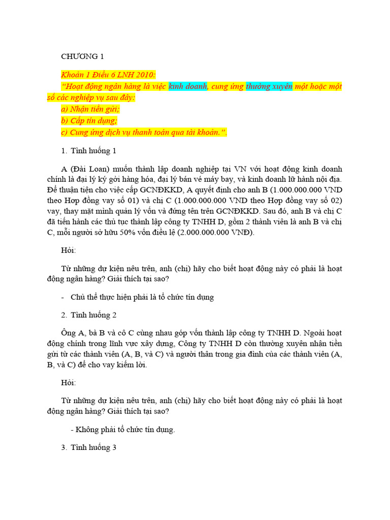 LNH - Nhận định | PDF