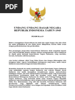 Teks UUD 1945 PDF Untuk Upacara | PDF