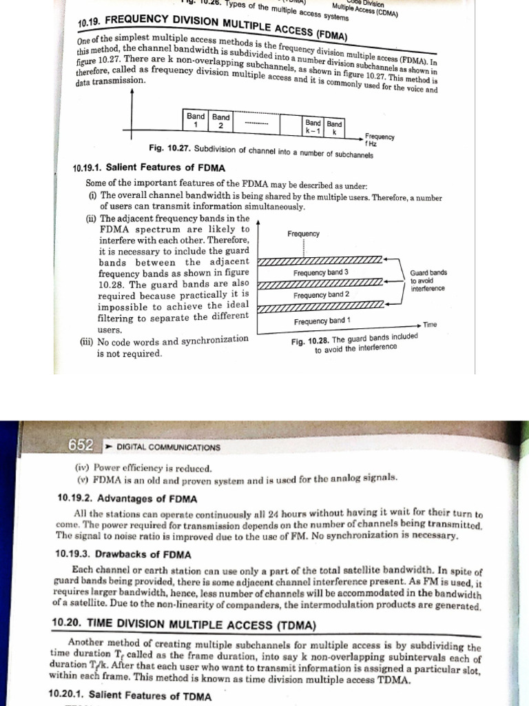 Fdma, Tdma, Cdma | PDF