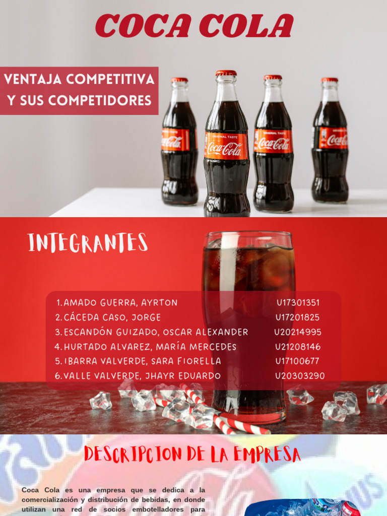 Ventaja Competitiva de Coca-Cola | PDF | Coca Cola | Marca