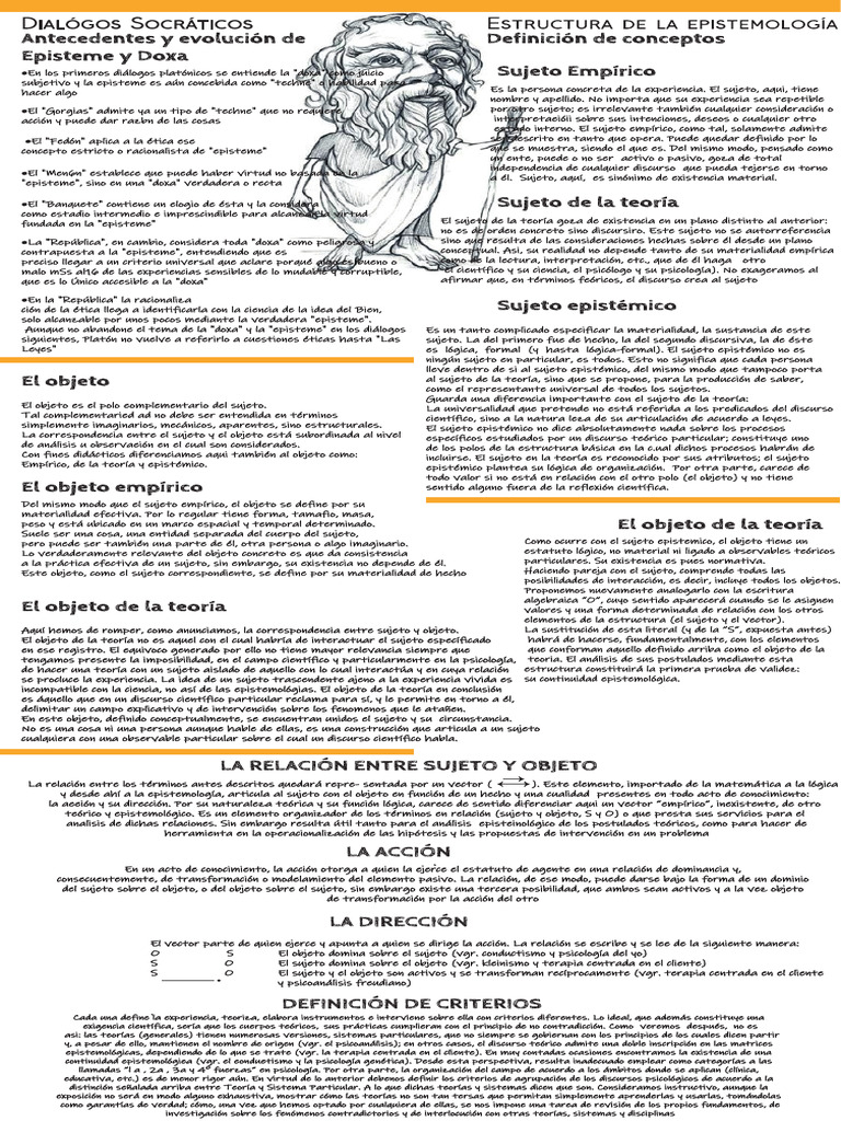 Episteme y Doxa | PDF