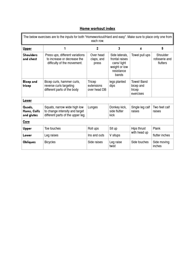 Monkey Programme | PDF | Aerobic Exercise | Physical Fitness