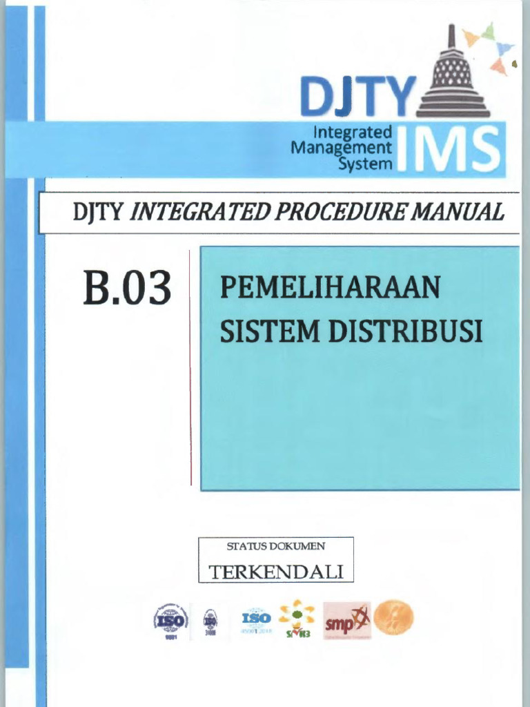b.03 Pemeliharaan Sistem Distribusi Fix | PDF b.03 Pemeliharaan Sistem Distribusi Fix | PDF