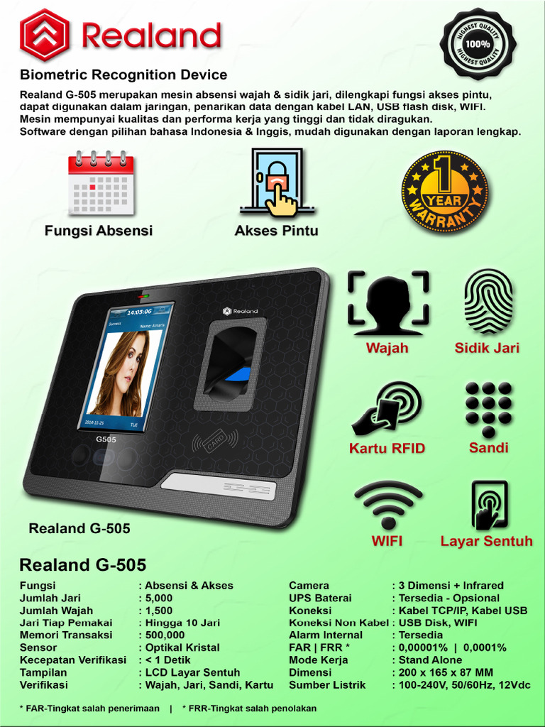 Realand G 505 PDF | PDF