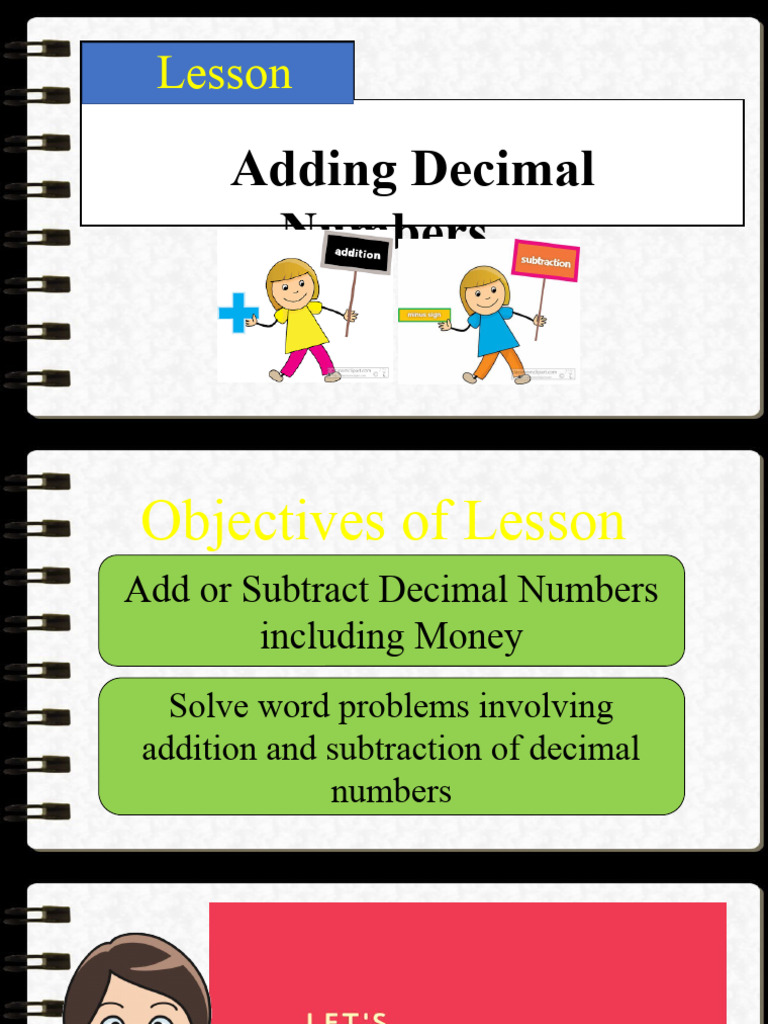 G4 - Addition and Subtraction of Decimal | PDF