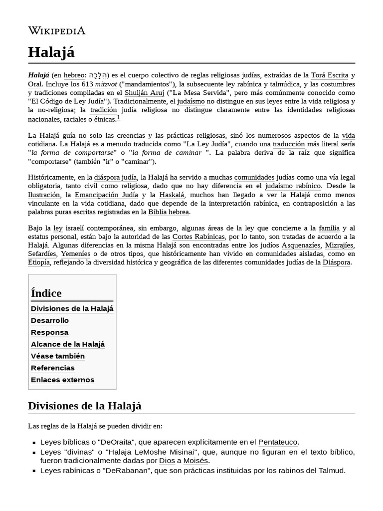 Halajá | PDF | Halakha | Estado político judío