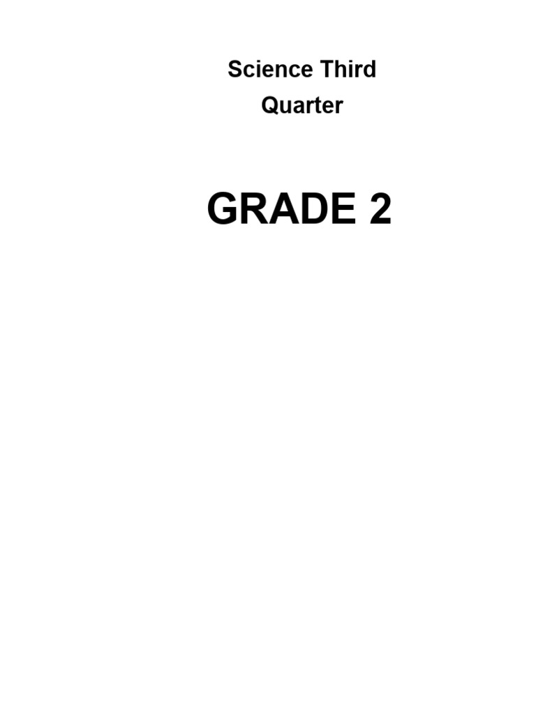 Sci. 2 - q3 | PDF | Force | Sound