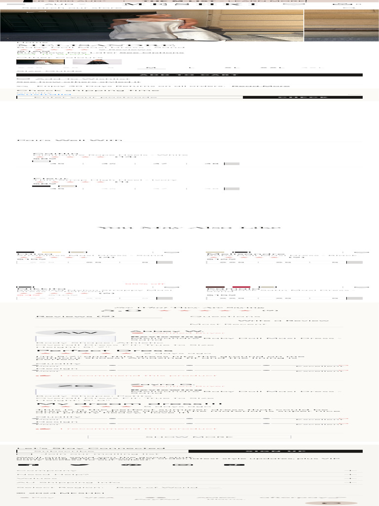 Melisandre Baby Doll Maxi Dress - Sand - MESHKI | PDF | Fashion | Clothing