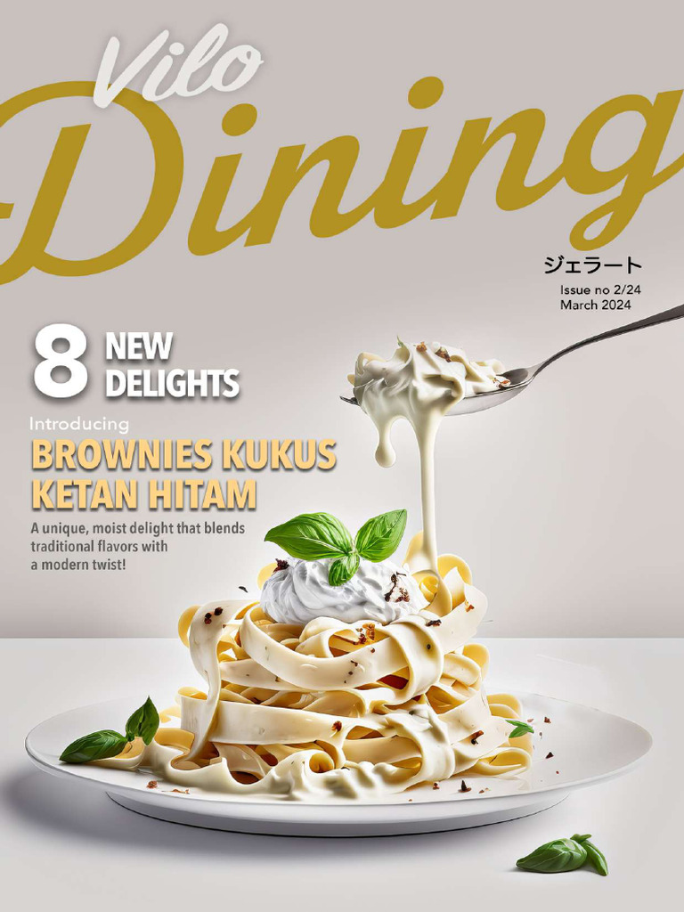 Vilo Dining Menu Mar 2024 | PDF