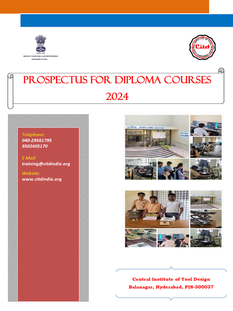 Diploma Prospectus 2024 | PDF | Engineering | Electronics