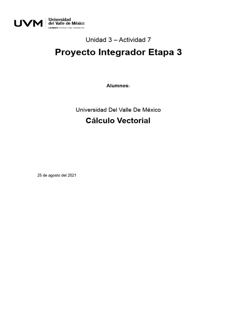 Unidad 3 Actividad 7 Proyecto Integrador Etapa 3 - Compress | Descargar gratis PDF | Sistema ...
