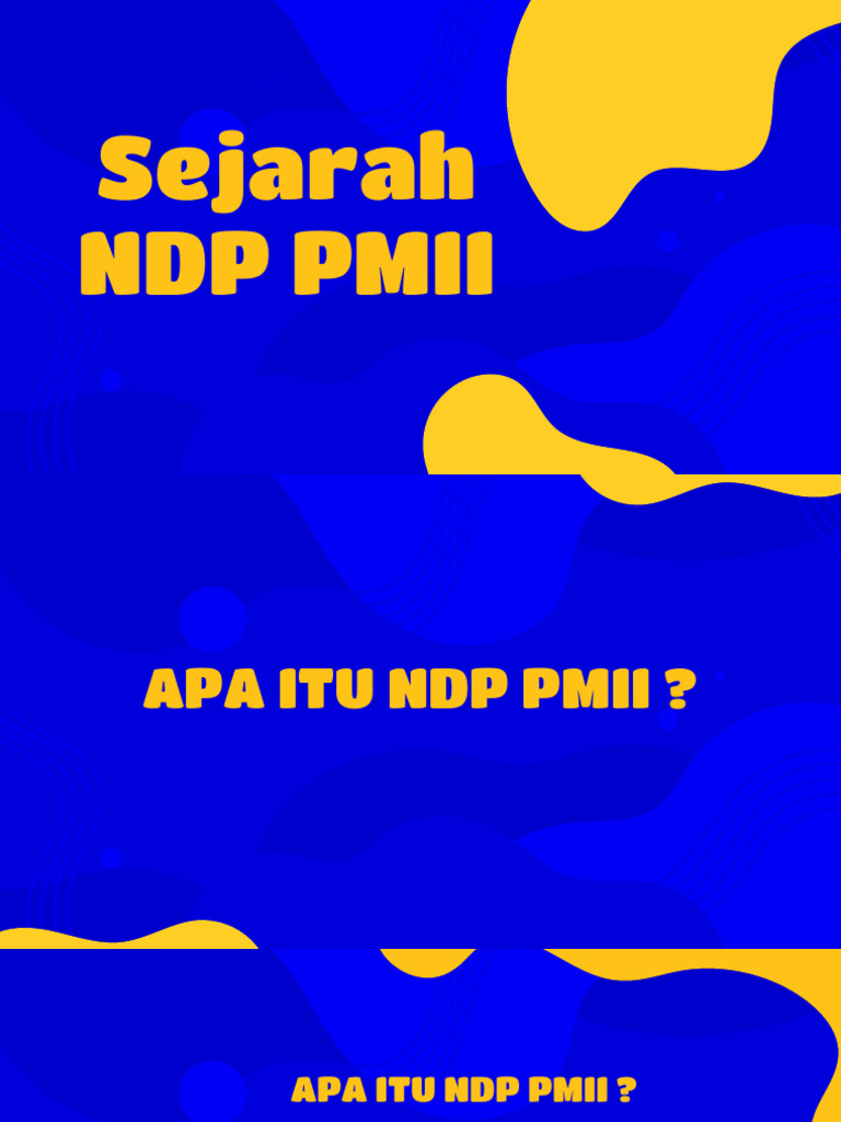 Sejarah NDP | PDF