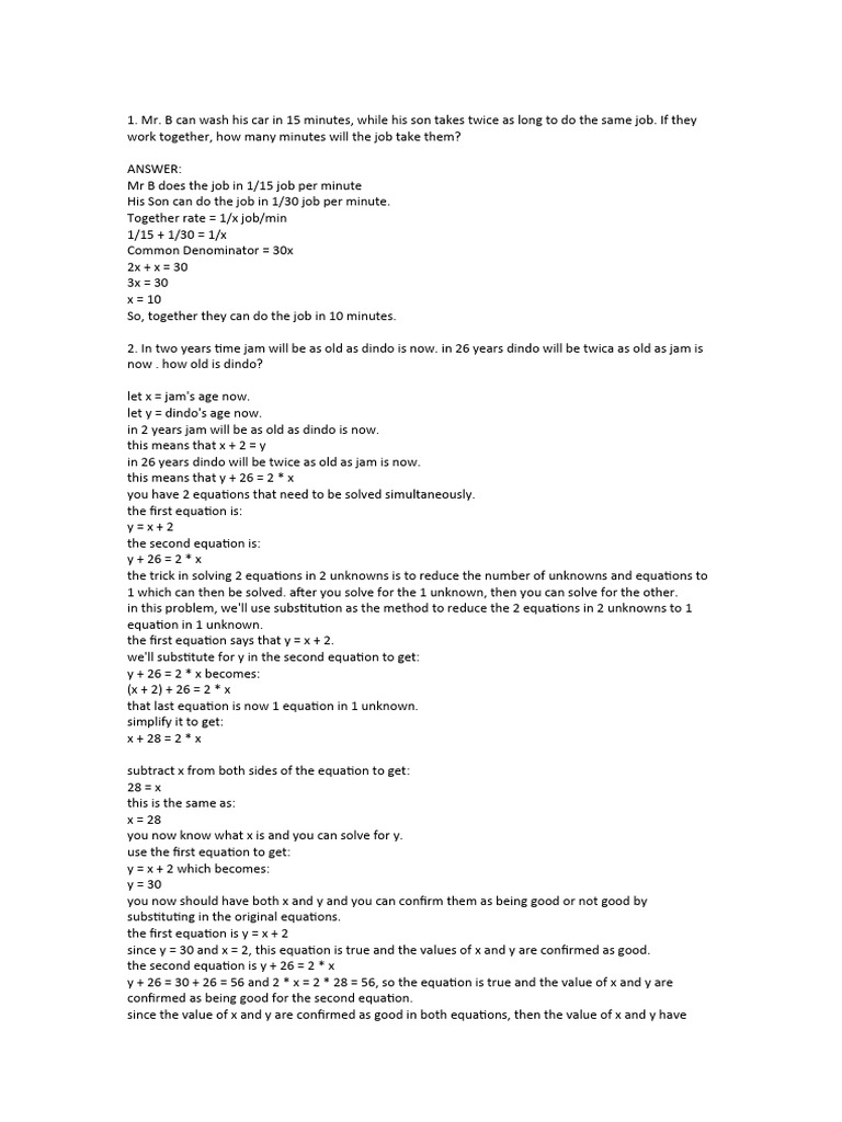 NMAT QUANTI | PDF | Equations | Mathematics