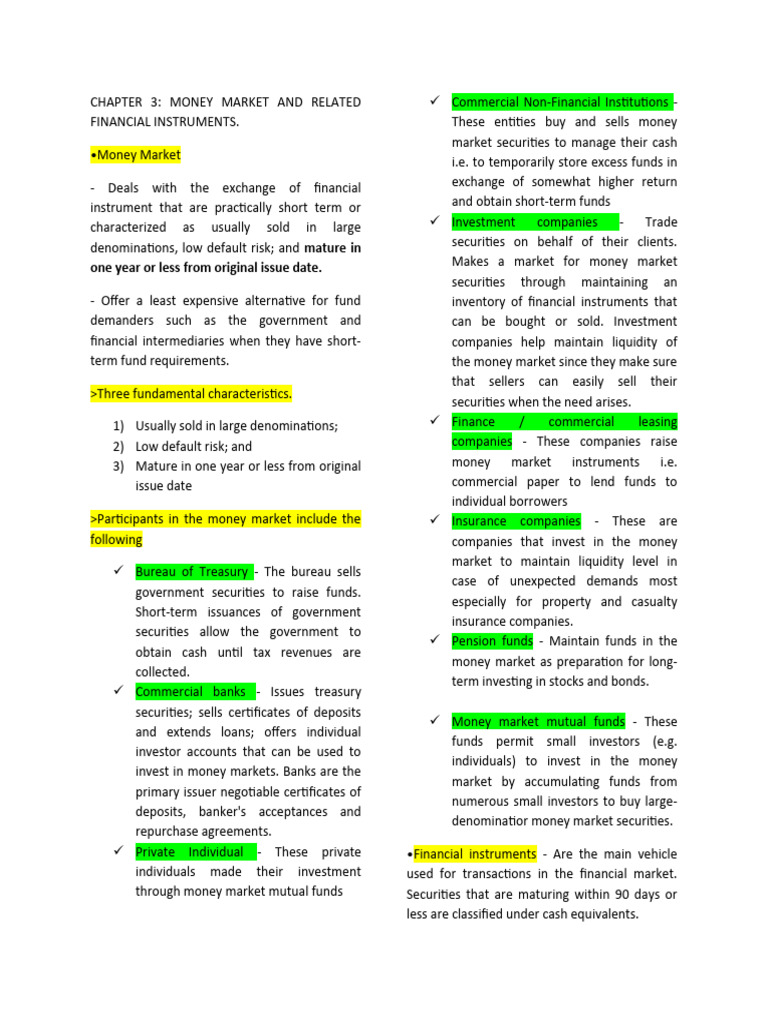 Finmar Chap 3 4 - 111011 | PDF | Securities (Finance) | Bonds (Finance)