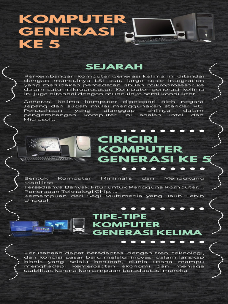 Hitam Dan Hijau Ilustrasi Manfaat Inovasi Bisnis Infographic | PDF