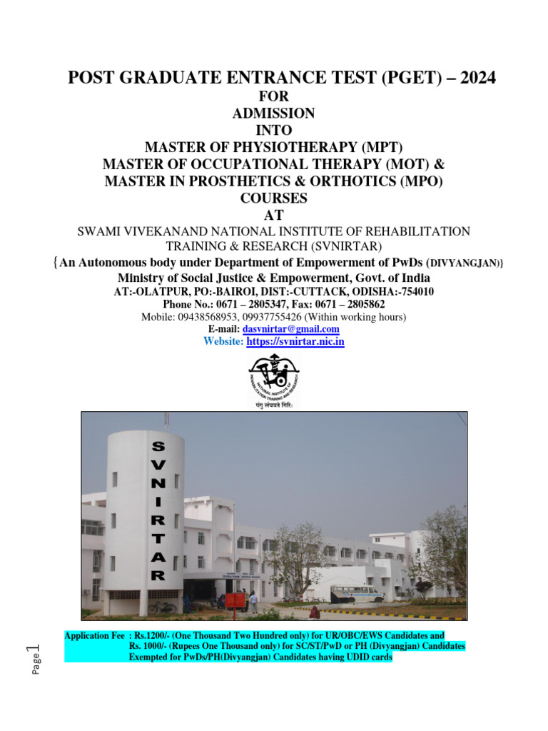 Svnirtar Pget2024 18 04 2024 | PDF | Physical Therapy