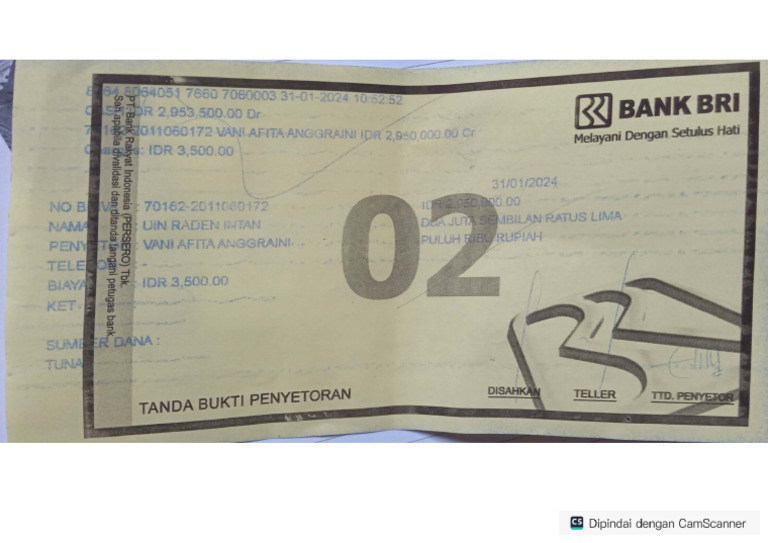 Slip Ukt Terakhir | PDF