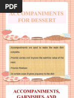 Prepare Desserts and Sweet Sauces | PDF | Desserts | Custard
