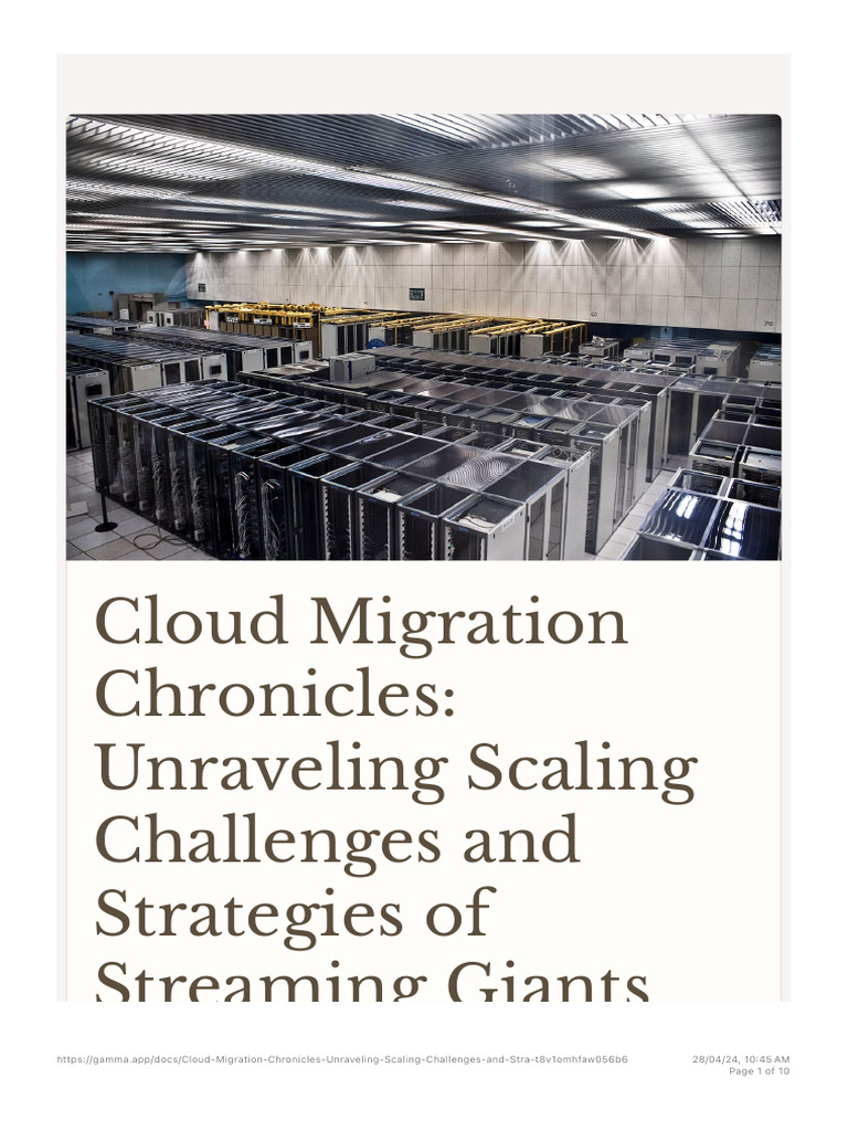 Cloud Migration Chronicles- Unraveling Scaling Challenges and ...