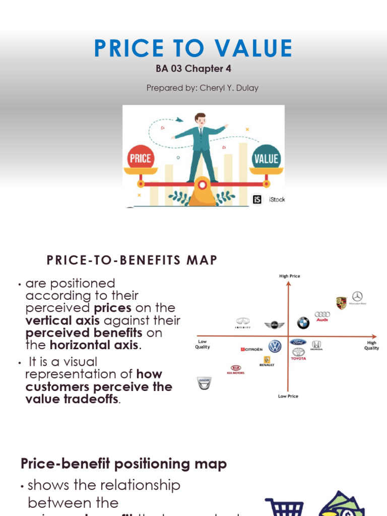 Price To Value: BA 03 Chapter 4 | PDF | Pricing | Retail