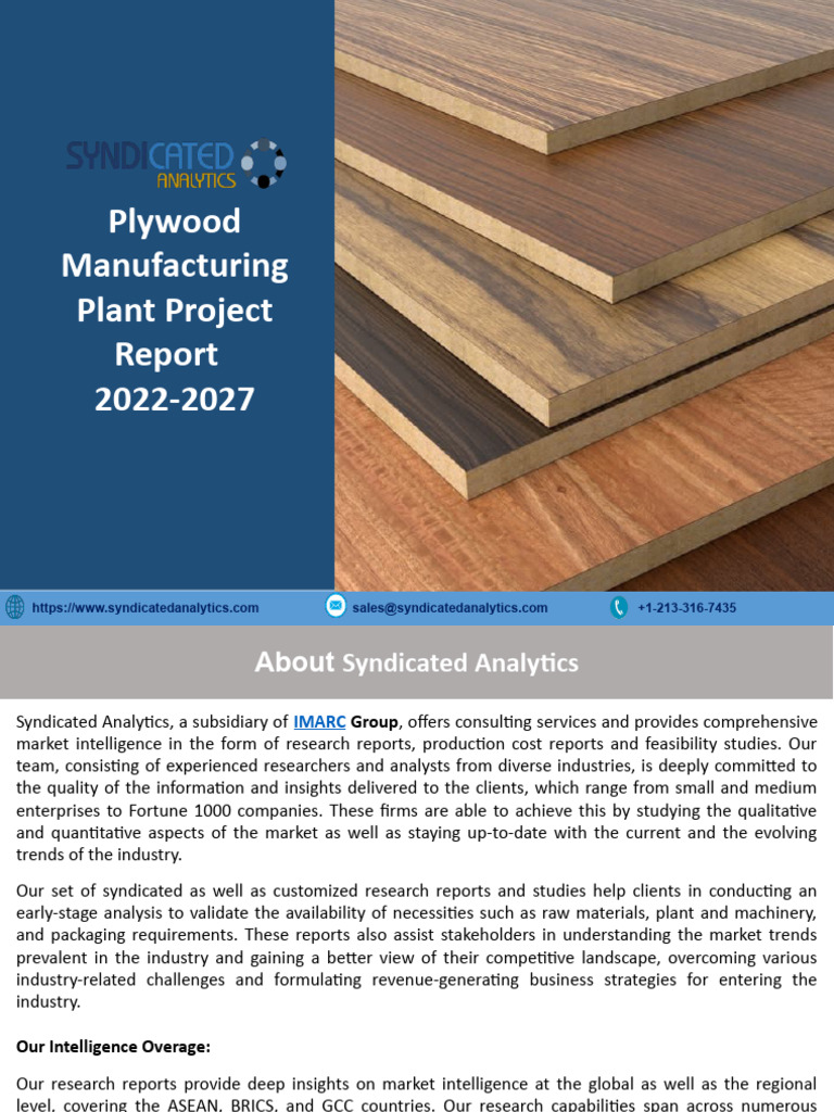 Plywood Manufacturing | PDF | Expense | Taxes