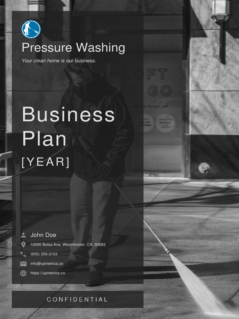Pressure Washing Business Plan | PDF | Gross Margin | Business Economics