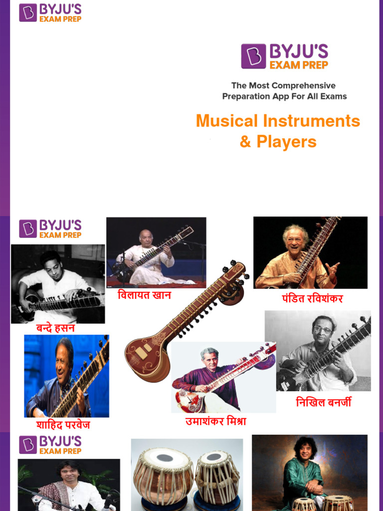 Musical Instruments and Its Players in India | PDF