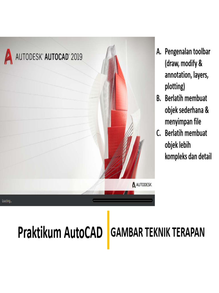 Modul Autocad Bagian 1 | PDF