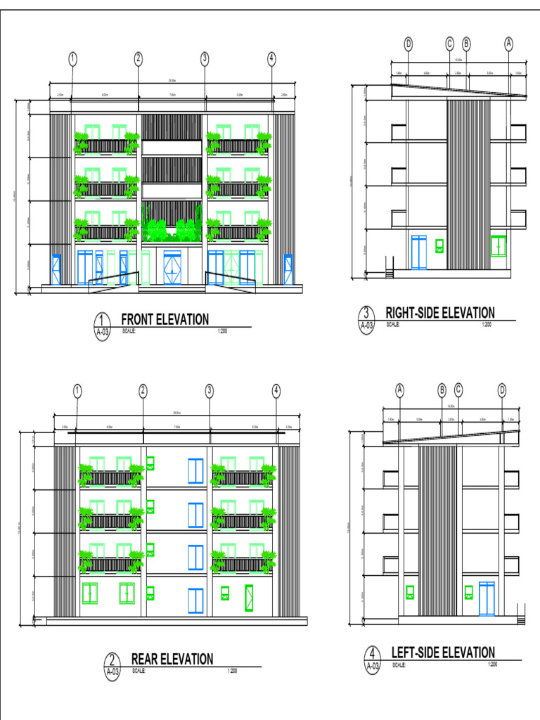 4 Storey Elevations | PDF